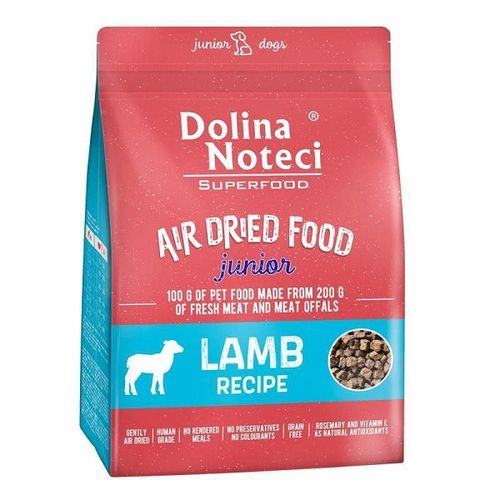 Dolina Noteci Superfood Dog Junior Sušena Jagnjetina (bez dodate piletine) 1kg