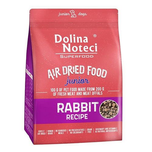 Dolina Noteci Superfood Dog Junior Sušena Zečetina (bez dodate piletine) 1kg