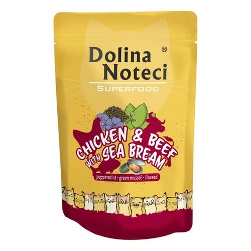 Dolina Noteci Superfood Cat Adult Piletina, Govedina i Orada 85g