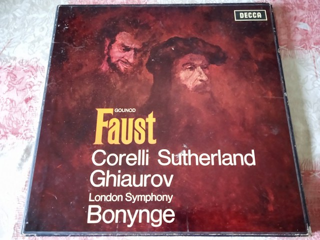 Gounod - Faust, Box Set 4LP`s, mint