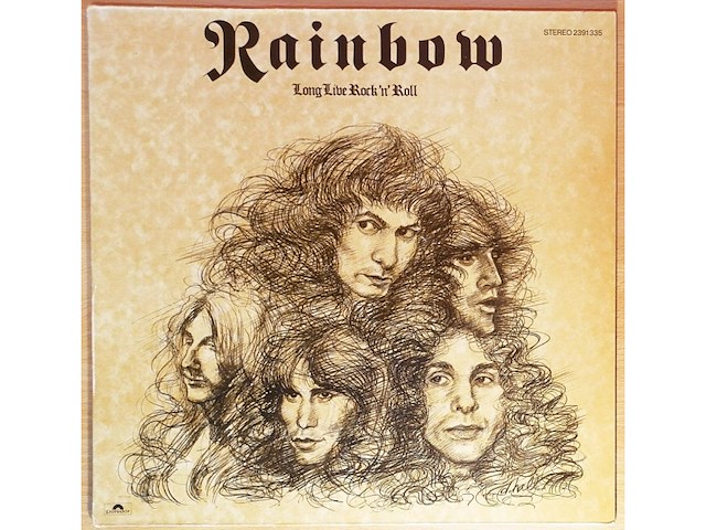 LP RAINBOW - Long Live R`n`R (1978) Germany, PERFEKTNA