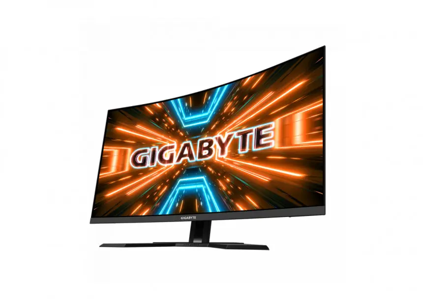 Zakrivljeni gaming monitor Gigabyte M32QC-EK2 31.5 " - 2560 x 1440 QHD, VA, 165 Hz 1 ms, DP HDMi, FreeSync