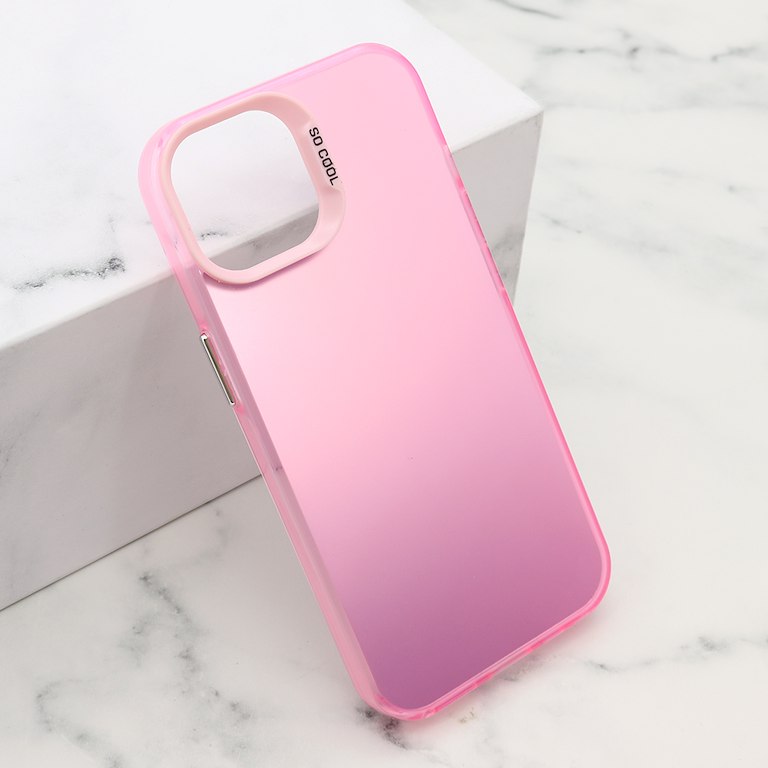 Futrola SHINE za iPhone 15 (6.1) roze