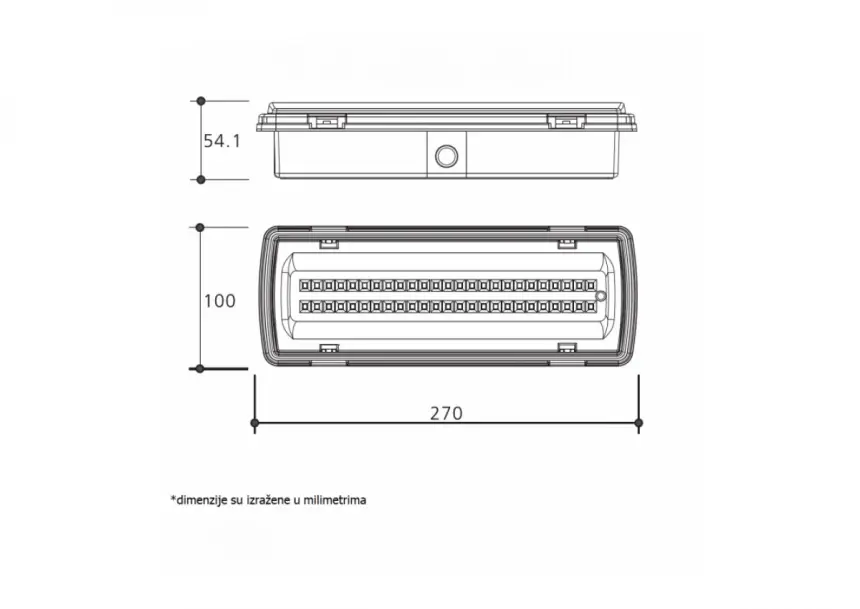 PANIK SVETILJKA 50 LED 507L