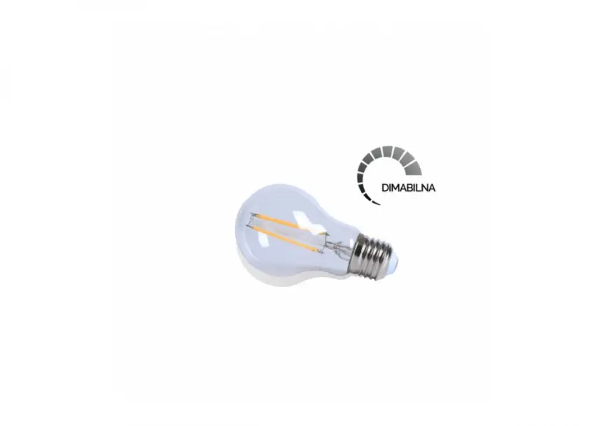 LED SIJALICA FILAMENT DIM A60 E27 8W 2700K 806lm