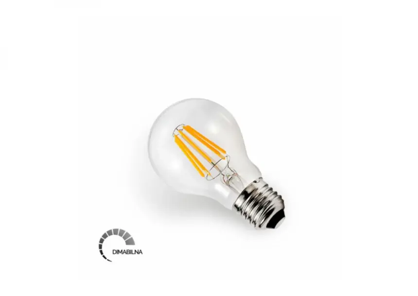 LED SIJALICA FILAMENT DIM A60 4W E27 2700K 400lm