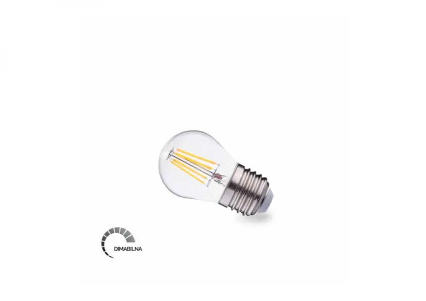 LED SIJALICA FILAMENT DIM G45 6.5W E27 2700K 800lm