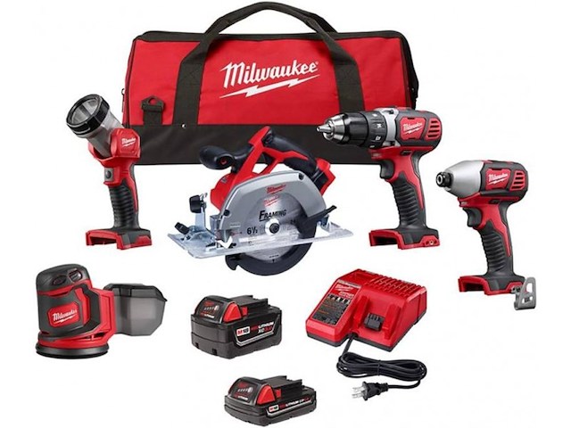 Milwaukee Aku Set Alata Stolarski 5 Alata M18 NOVO