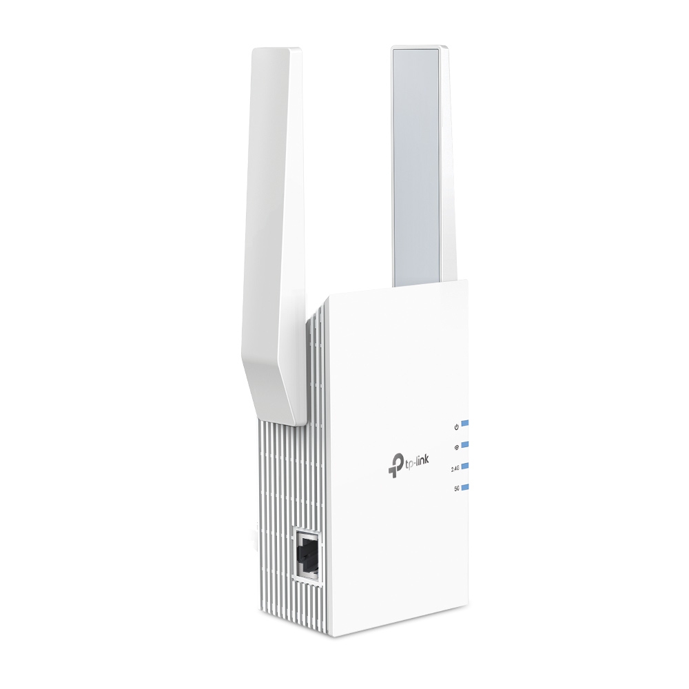 TP-Link RE705X AX3000 Mesh WiFi 6 bežični Extender dometa / Access Point 3000Mb/s, OneMesh™, univerzalni dual band 2.4 & 5GHz WiFi 6, OFDMA, Gigabit LAN, 2 eksterne antene, zidna montaža, WPS, Tet...