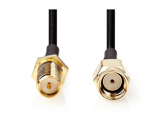 CSGL02210BK50 RP SMA Muski na RP SMA zenski, Gold Plated, 50 Ohm 5m