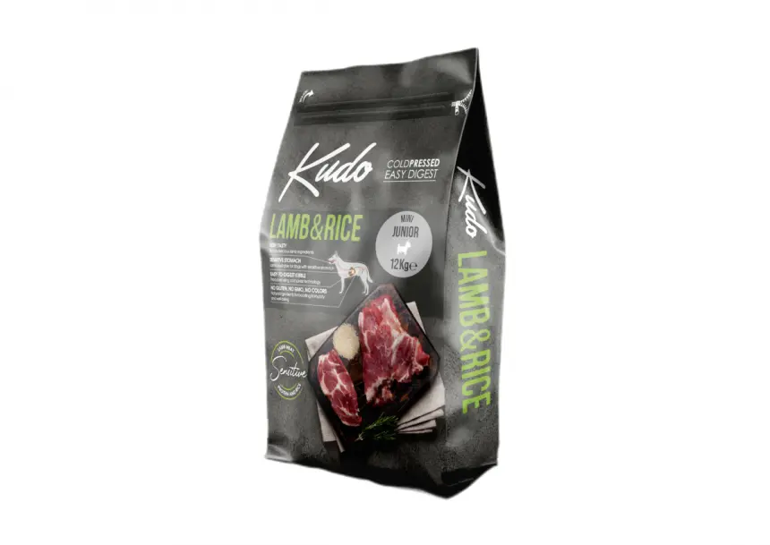 Hrana za pse Kudo LAMB&RICE MINI JUNIOR - 12 kg, 324