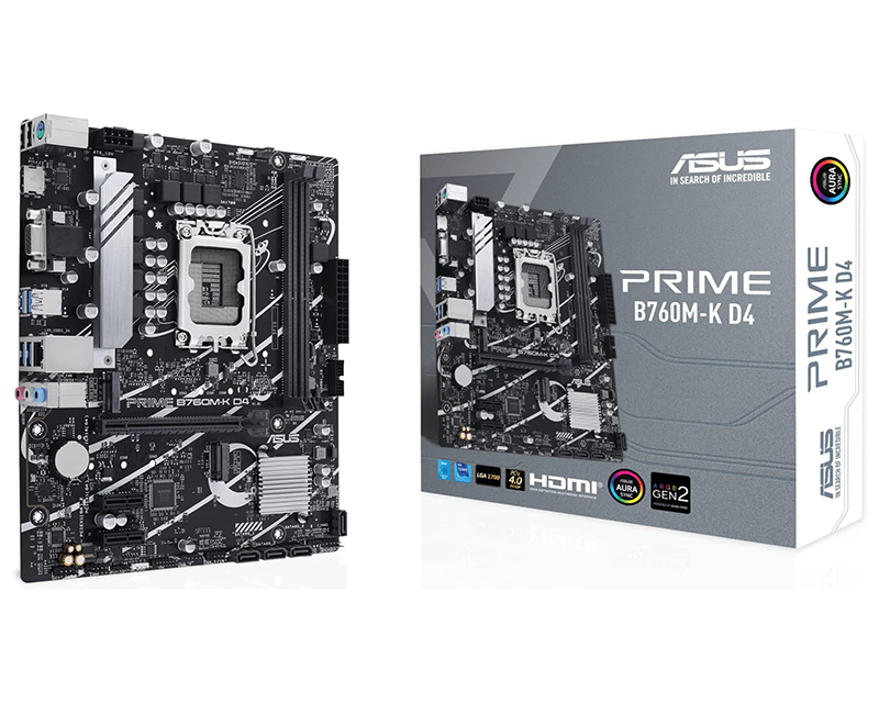 ASUS PRIME B760M-K D4 matična ploča