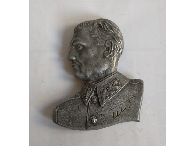 figura metalna TITO JNA Yugoslavia