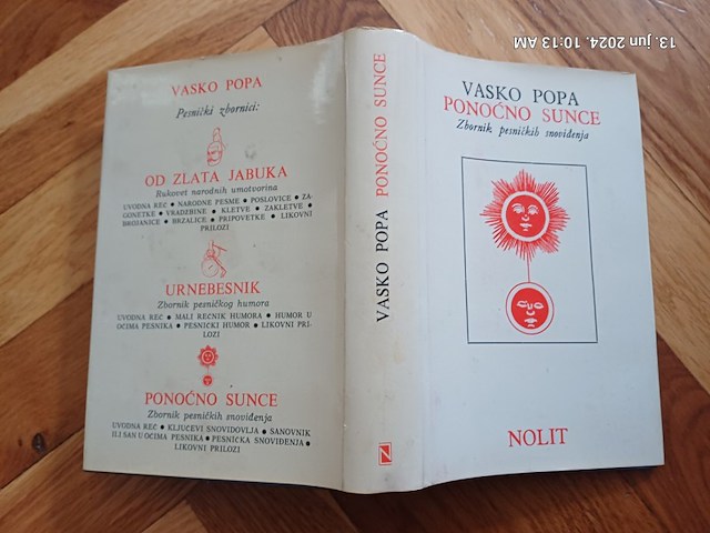 VASKO POPA, PONOĆNO SUNCE