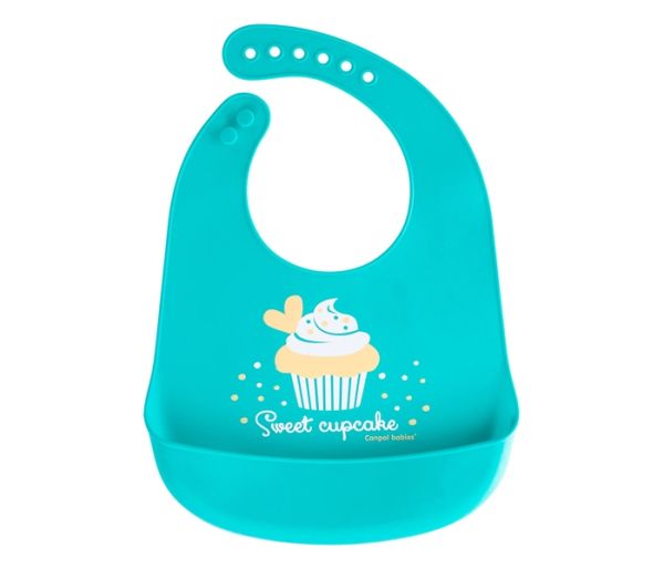 CANPOL BABIES SILIKONSKA PORTIKLA CUPCAKE 9m+ (74/020) - BLUE