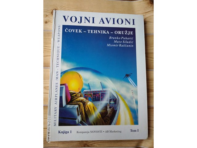 Vojni avioni covek-tehnika-oruzje-Branko Puharic