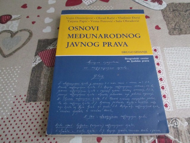 OSNOVI MEĐUNARODNOG JAVNOG PRAVA grupa autora