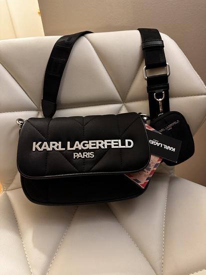 Karl Lagerfeld crna torba