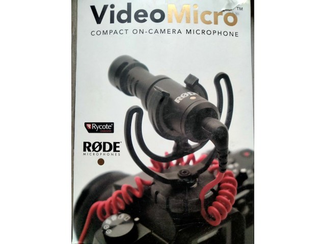 Rode VideoMicro Mikrofon Novo