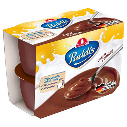 SÜDMILCH - PUDDIS ČOKOLADA 4x125g