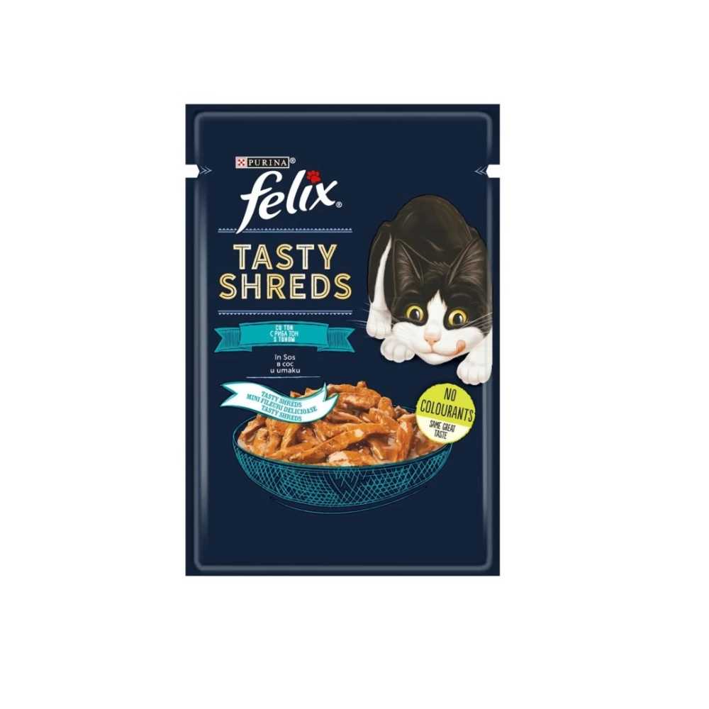 Felix sos Tasty Shreds - Tuna 80g