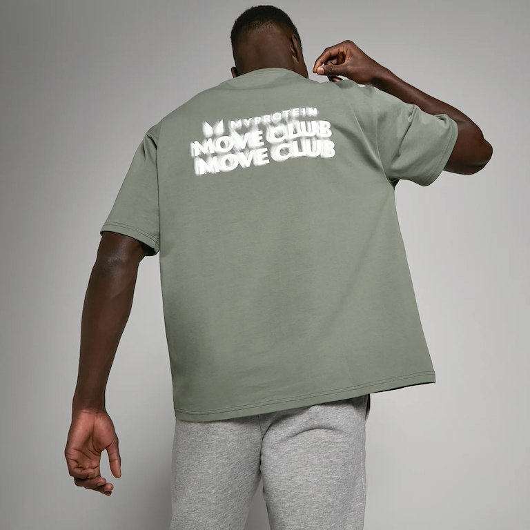 MP Move Club Graphic T-Shirt - majica - mahovina-zelena