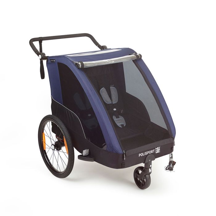 PRIKOLICA POLISPORT STROLLER grey-blue