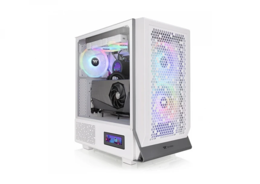 Kućište Thermaltake Ceres 300 TG ARGB Snow/Glass*1/Fan x3/CA-1Y2-00M6WN-00