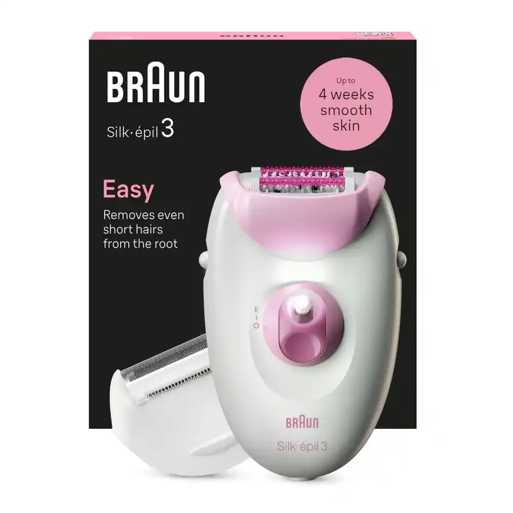 EPILATOR BRAUN LEGEPIL SE3-031PNKBOX