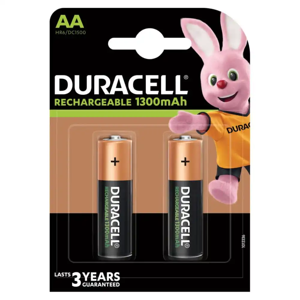 PUNJIVA BATERIJA DURACELL AA 1300 MAH PUNJIVA/2/1 PAK