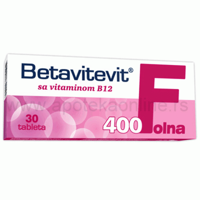 BETAVITEVIT with B12 FOLIC VITAMIN 400 TABLETS