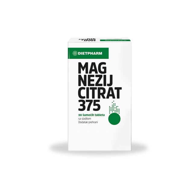 MAGNESIUM CITRATE 375 EFFERVESCENT TABLETS
