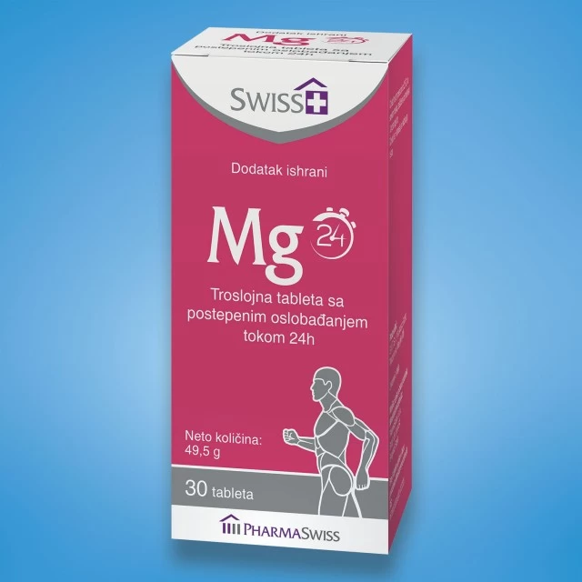 MAGNESIUM PROLONGED RELEASE TABLETS SWISS+ 1 + 1 FREE