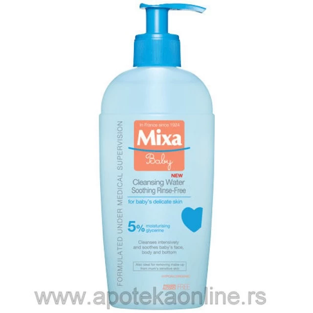 MIX BABY SOOTHING WATER FOR CLEANING WITHOUT RINSING