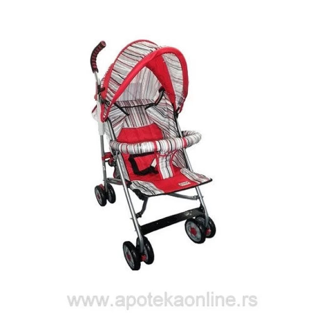 PEGGY ROMA STROLLER RED