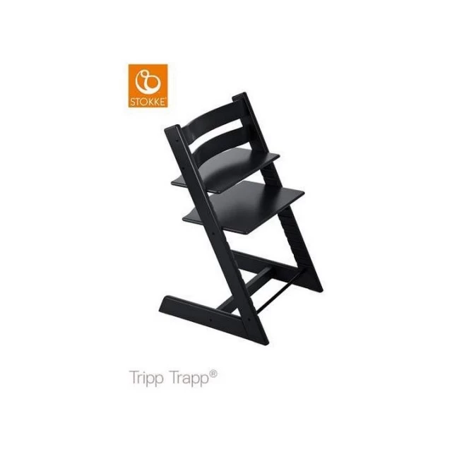 STOKKE CHAIR - FEEDER TRIPP TRAPP - BLACK
