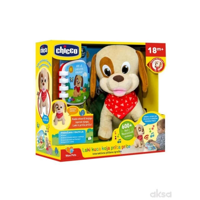 ﻿CHICCO DOG HOUSE EASY THAT TELLS STORIES
