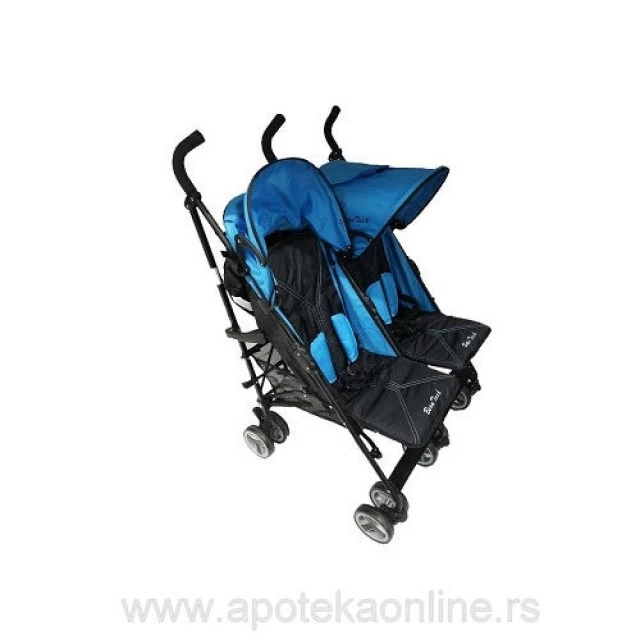 B-TECH STROLLERS FOR TWINS-BLUE