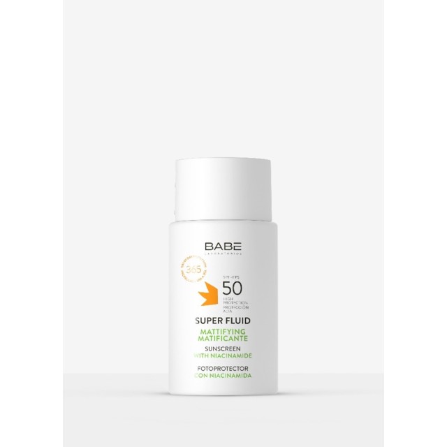 BABE SUPER FLUID SUNSCREEN MATTIFYING SPF 50 50 ML