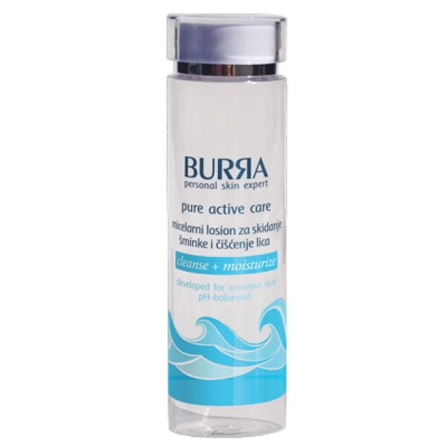 BURRA PURE ACTIVE CARE, MICELAR LIPPY REMOVAL LOTION