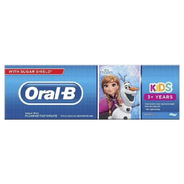 ORAL B STAGES FROZEN & CARS TOOTHPASTE 75ml