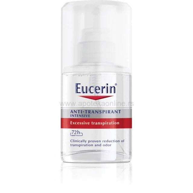 EUCERIN INTENSIVE SPRAY AGAINST STRONG AND EXCESSIVE SWEATING