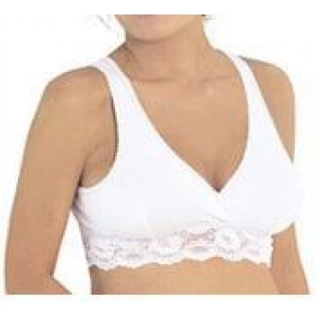 CARRIWELL LACE BRA WHITE SIZE M