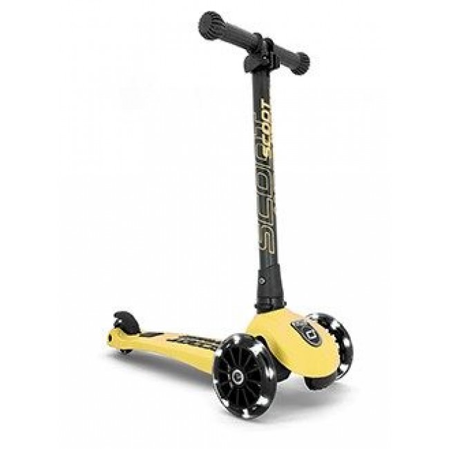 Scoot & Ride - Highwaykick 3 LED Lemon trotinet