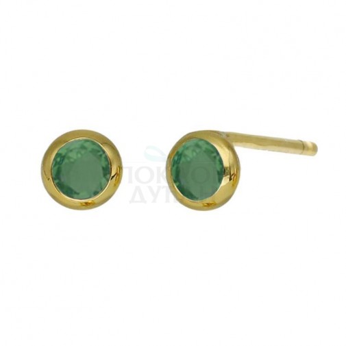 ŽENSKE VICTORIA CRUZ LIS EMERALD GOLD MINDJUŠE SA SWAROVSKI KRISTALOM