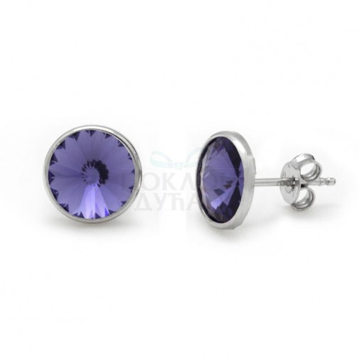 ŽENSKE VICTORIA CRUZ BASIC TANZANITE MINDJUŠE SA SWAROVSKI KRISTALOM
