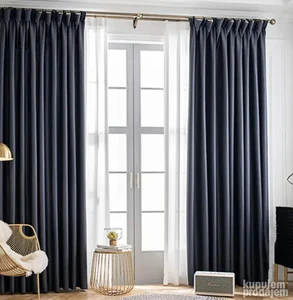 DRAPERIJE MODERNE FLANNEL ZAVESE 140X260CM DRAPERI BLACKOUT