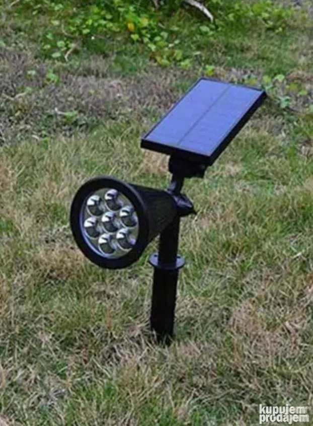 Solarna RGB lampa za dvoriste ili zid