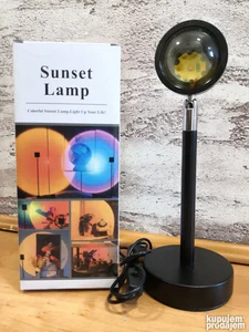 Sunset LAMPA zalazak sunca LED lampa Novo