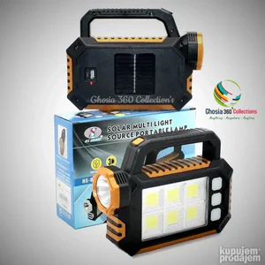 Visenamenska solarna lampa prenosiva NOVI MODEL - Novo